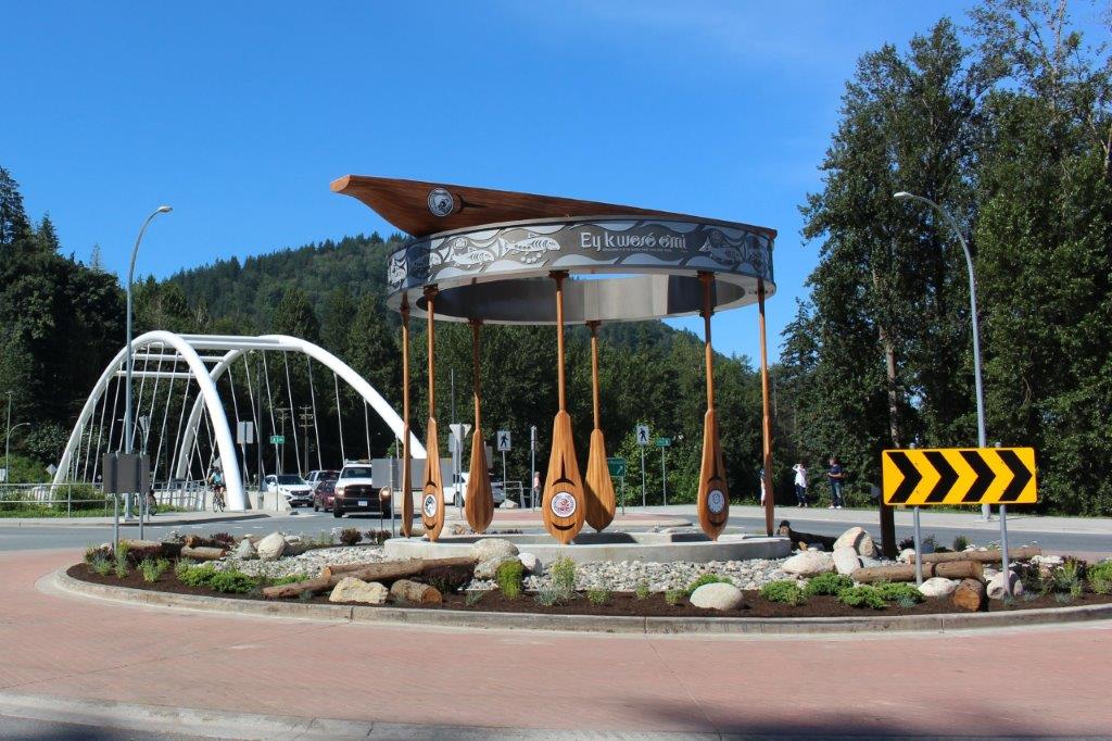 Vedder Roundabout Art - City of Chilliwack