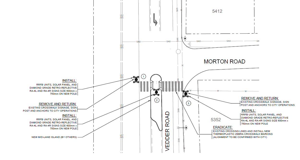 Crosswalk Improvements - Rectangular Rapid Flashing Beacons (RRFB ...