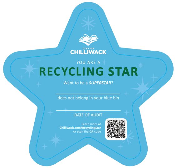Curbside Recycling Star Program - City of Chilliwack