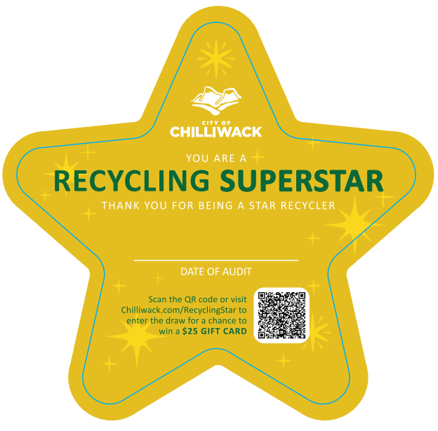 Curbside Recycling Star Program - City of Chilliwack