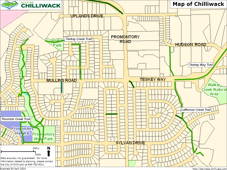 Parks & Trails - City of Chilliwack